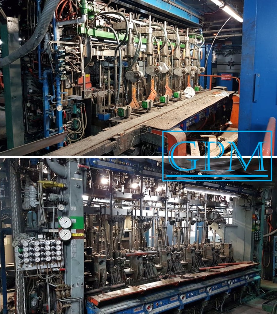 IS machine EMHART 6 sections 4”1/4 SG/DG - GPM - gpmglass.com IS machine EMHART 6 sections 4”1/4 SG/DG - GPM - gpmglass.com